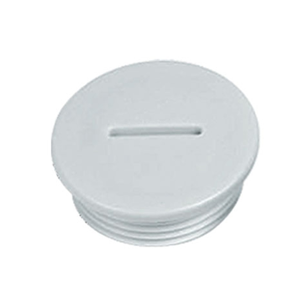Polystyrene PS Entry Plugs, Light Gray, PG7 Thread, Mounting hole: 15mm ...