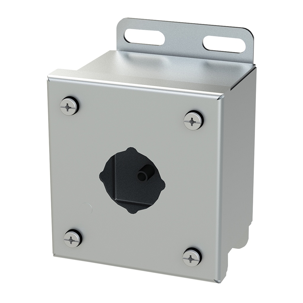 Push Button Enclosure, 30.5mm, 1 Hole, 304 Stainless Steel, NEMA 4X ...