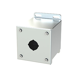 Push Button Enclosure, 30.5mm, 1 Hole, 304 Stainless Steel, NEMA 4X ...
