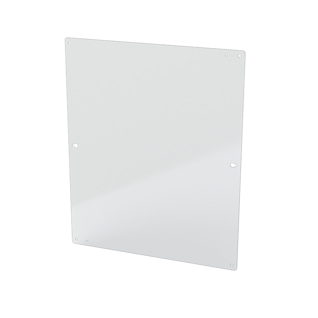 Enclosure Sub-Panel, 22" H x 18" W, Carbon Steel, Powder ...