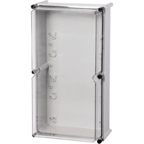 Plastic Electrical Enclosure, 22.1x15x7 Inches, Clear Hinged Cover ...