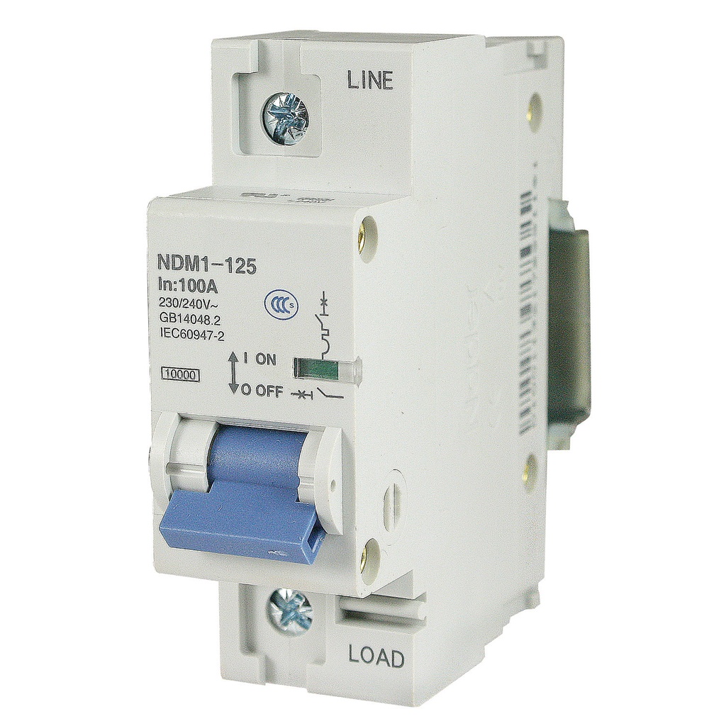 Din Rail Gfci Circuit Breaker 1p 50 Amp Gfci Breaker 250v Low Voltage
