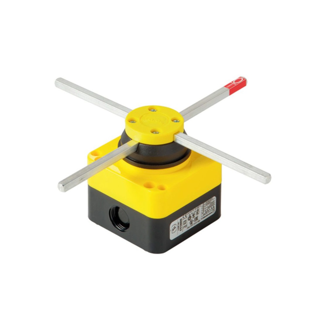 Compact Cross Limit Switch, 4 Position, With Interlock, D ...