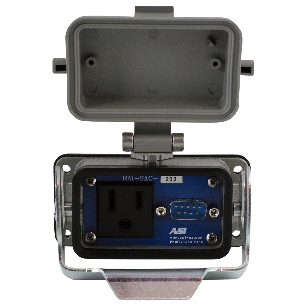 Panel Interface Connector With A DB9 Male Connector And A ...