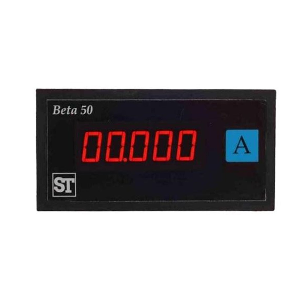 Digital Panel Meter, LED, 0-200mV DC Input, 48x96mm, 24V Power | SourceASI