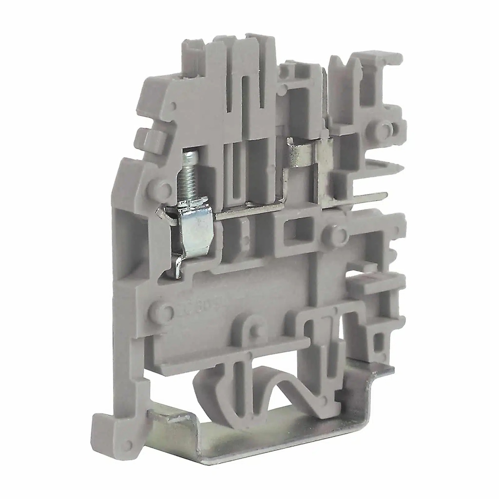 DIN Rail Pluggable Terminal Blocks With 1 Screw Clamp Connection to 2 ...