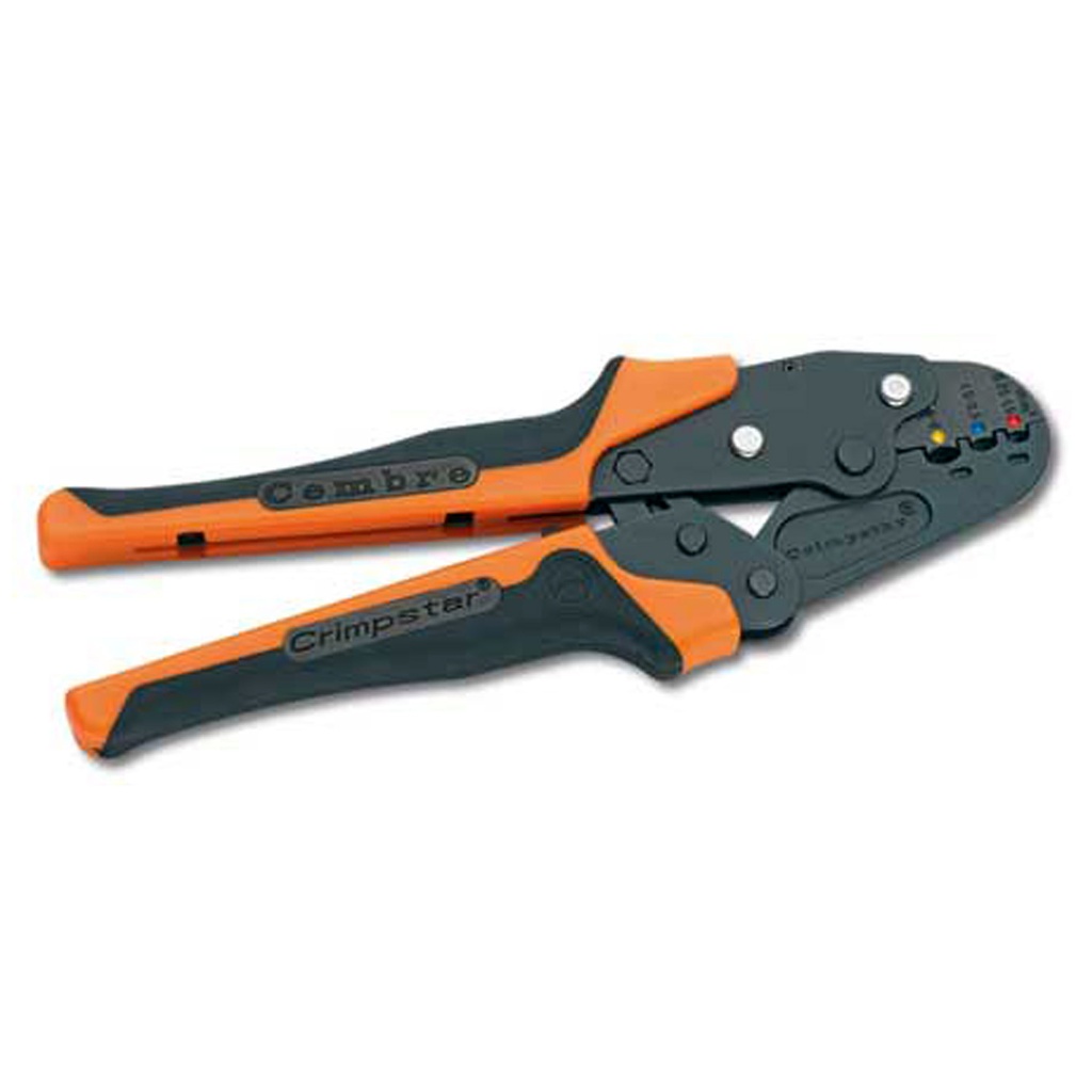Ratchet Crimping Tool With Positioner For Insulated Crimp ...