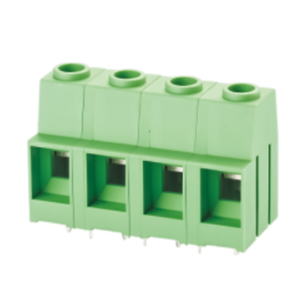 2 Position 65A Printed Circuit Board (PCB) Terminal Block, Interlocking ...