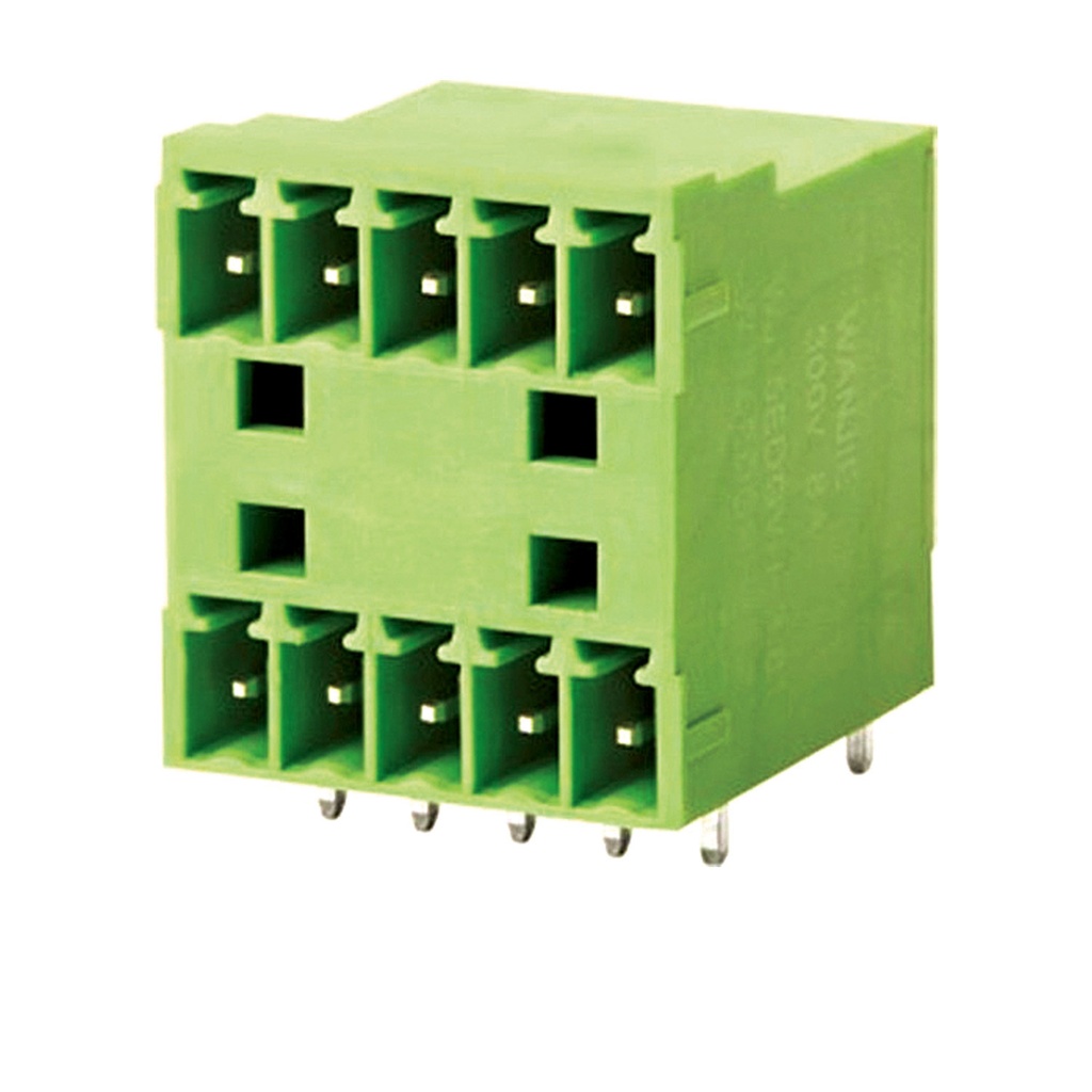 3.81 mm Pitch Printed Circuit Board (PCB) Terminal Block Double Level ...