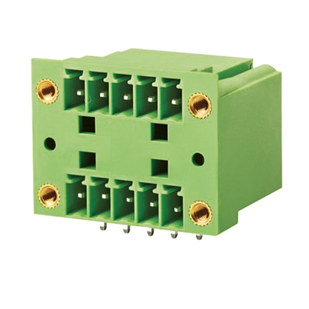 3.81 mm Pitch Printed Circuit Board (PCB) Terminal Block Double Level ...