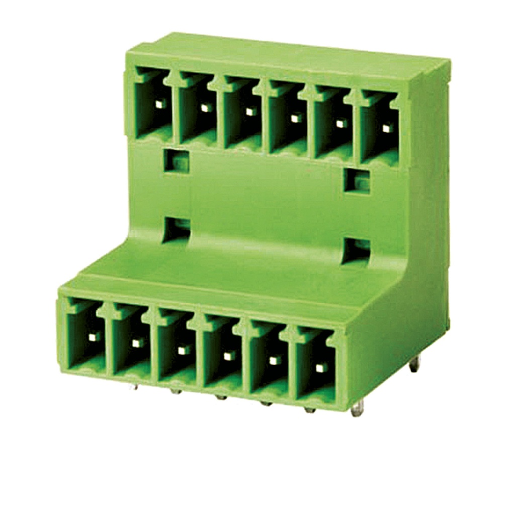 3.5 mm Pitch Printed Circuit Board (PCB) Terminal Block, Offset ...