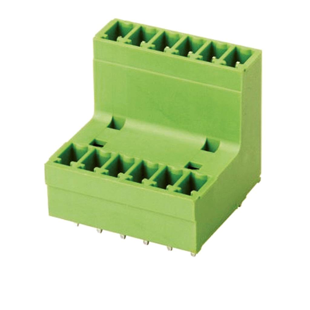 3.81 mm Pitch Printed Circuit Board (PCB) Terminal Block Double Level ...
