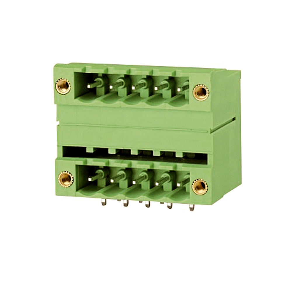 5 mm Pitch Printed Circuit Board (PCB) Terminal Block Horizontal Header ...
