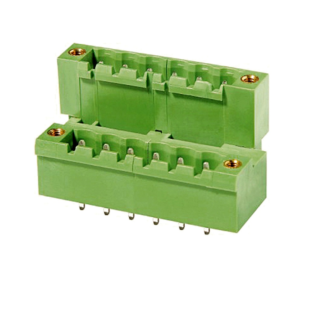5 mm Pitch Printed Circuit Board (PCB) Terminal Block Vertical Header ...
