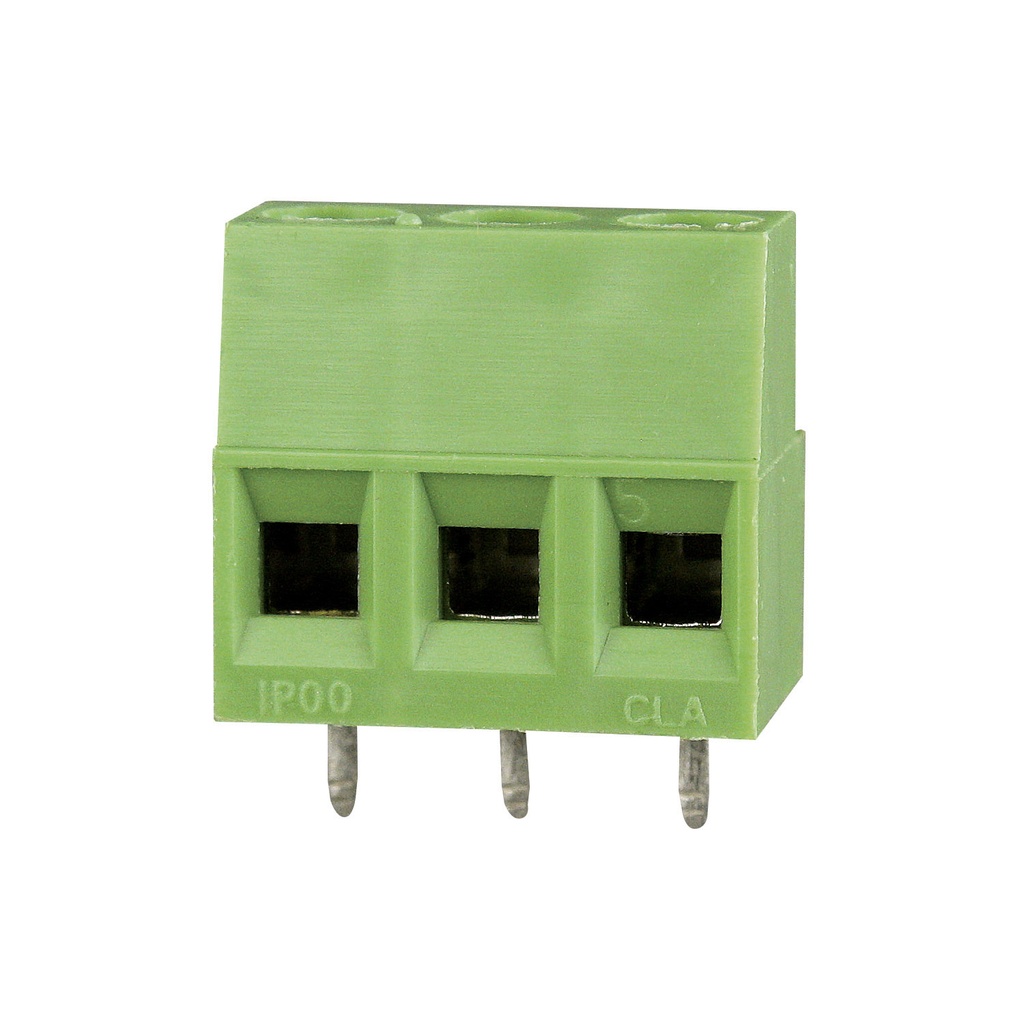 3 Position PCB Terminal Block, 5mm Pin Spacing, PCB Screw Terminal For ...