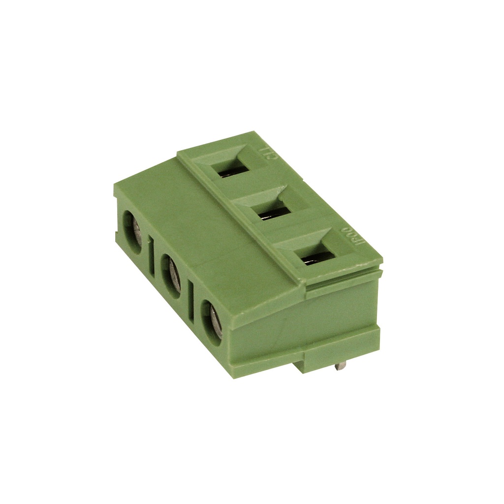 3 Pin Terminal Block Connector, 5.08 mm Pitch, Interlock ...