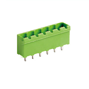 6 Position PCB Terminal Block Header With Closed Ends, Vertical, 5.08mm ...