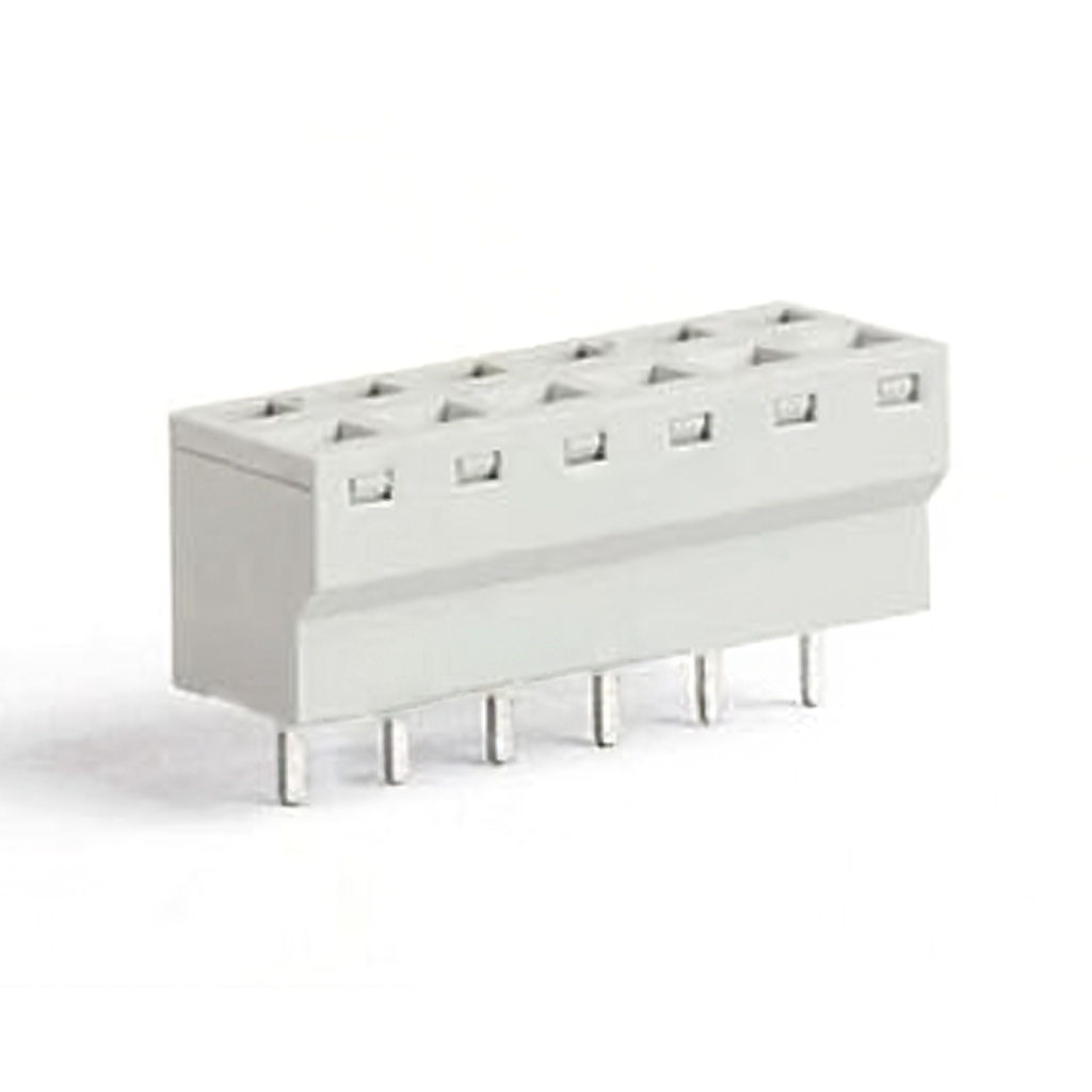 5.08mm Pitch vertical same side wire entry Spring Clamp Connection ...