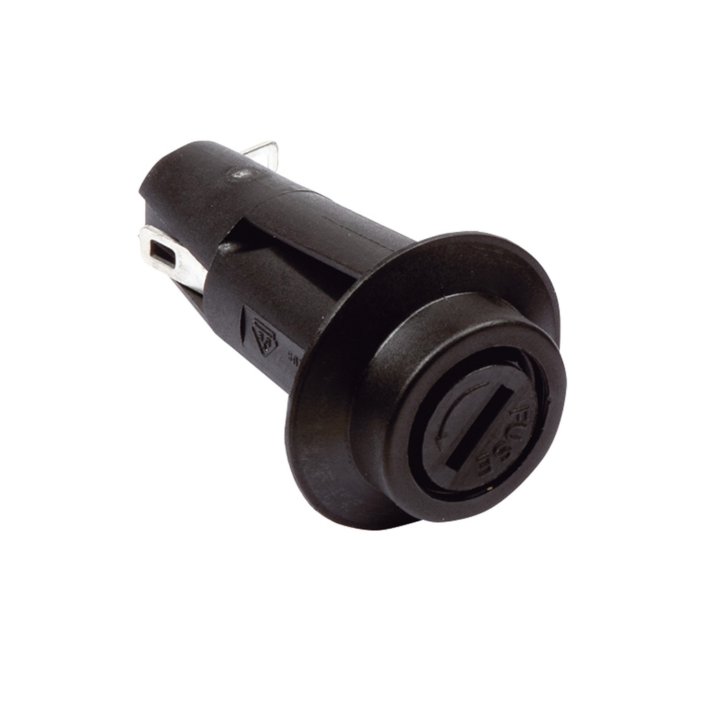 Panel Mount Fuse Holder With Easy Snap In Panel Mounting, Accepts ...