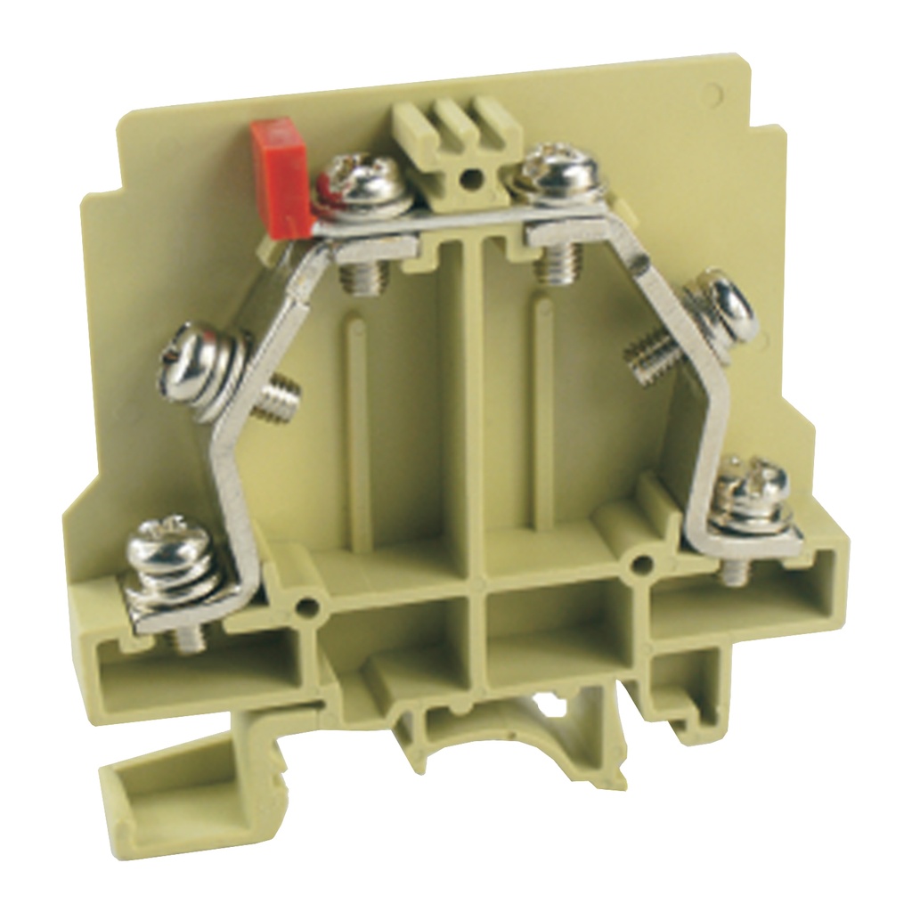 DIN Rail Mount 4Wire Connection Sliding Link Disconnect Terminal Block ...