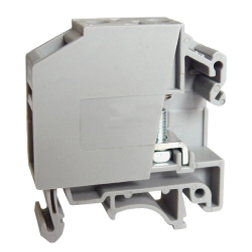 Bolt Connection Terminal Block Hinged Locking Cap, DIN Rail Mount, 11mm ...