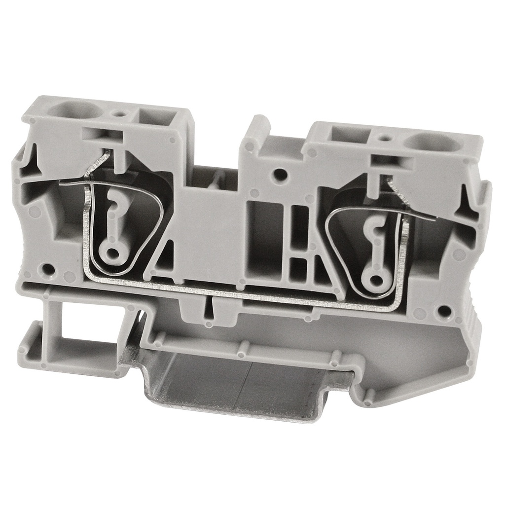 Spring Terminal Block, Screwless DIN Rail Terminal Block, 8.2mm, 2-Wire ...