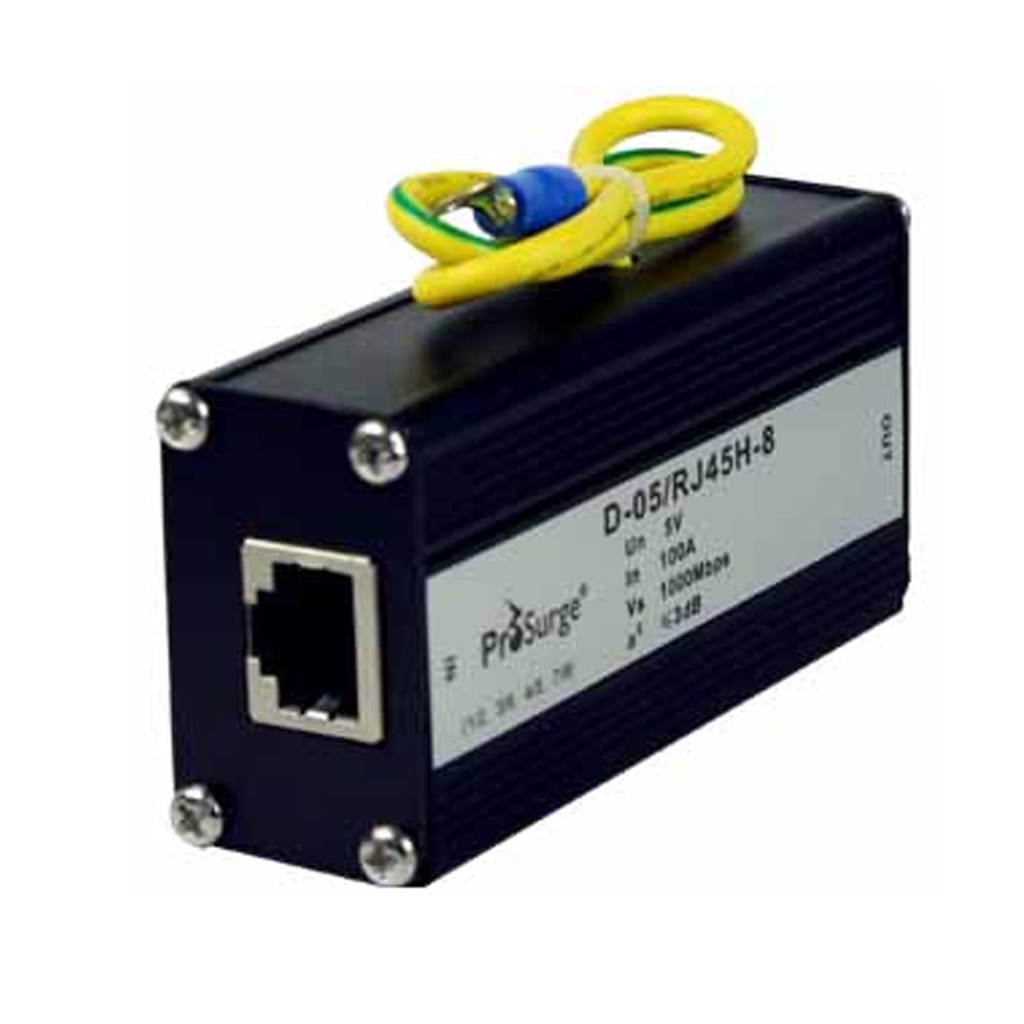 Cat6-POE Surge Protector for Cat6 networks | SourceASI