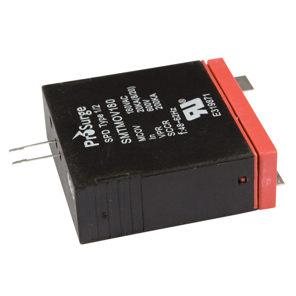 180Vac Thermally Protected MOV, Visual Fault Indication ...