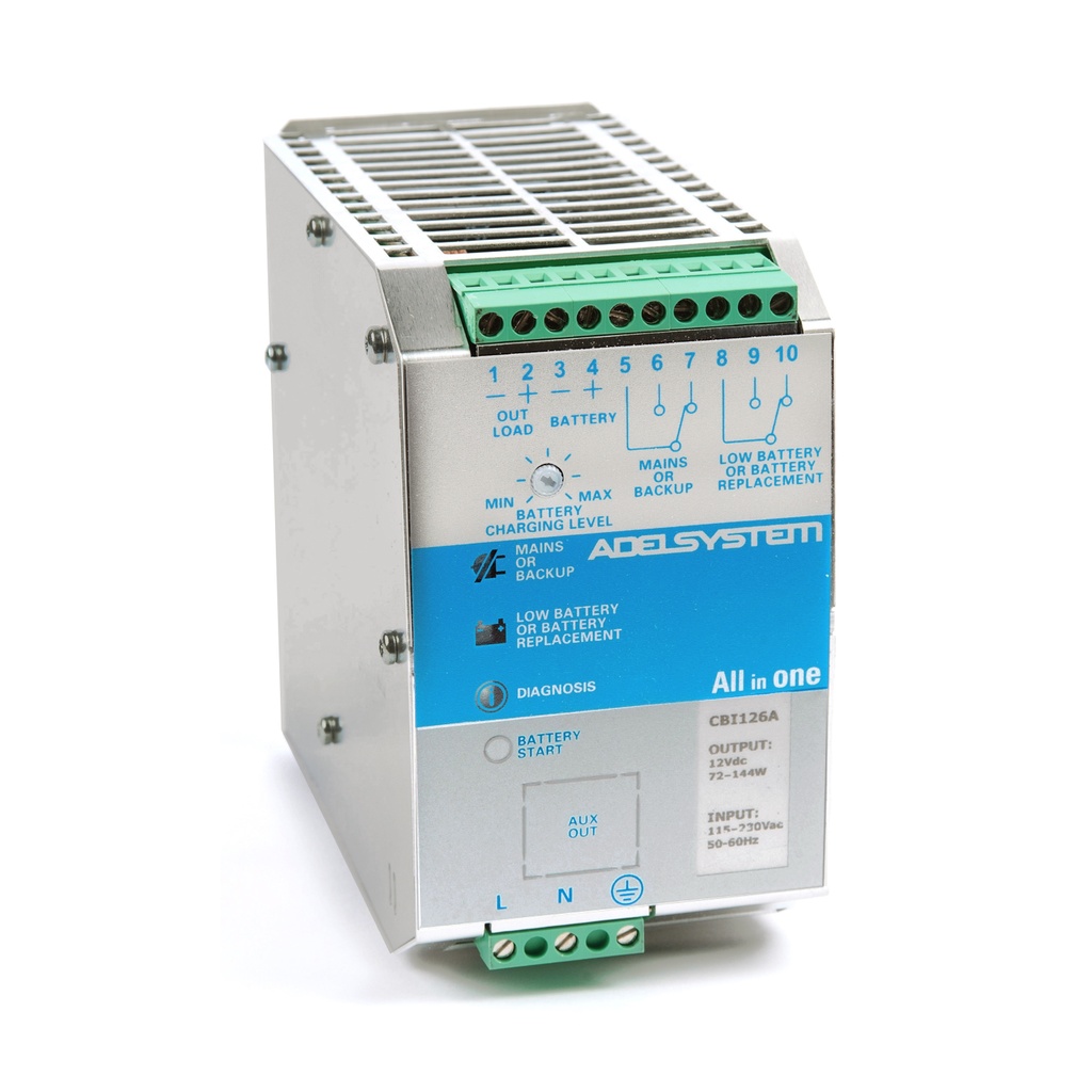 12V DC UPS, 6A Output, Battery Charger, Backup Module and Power Supply ...