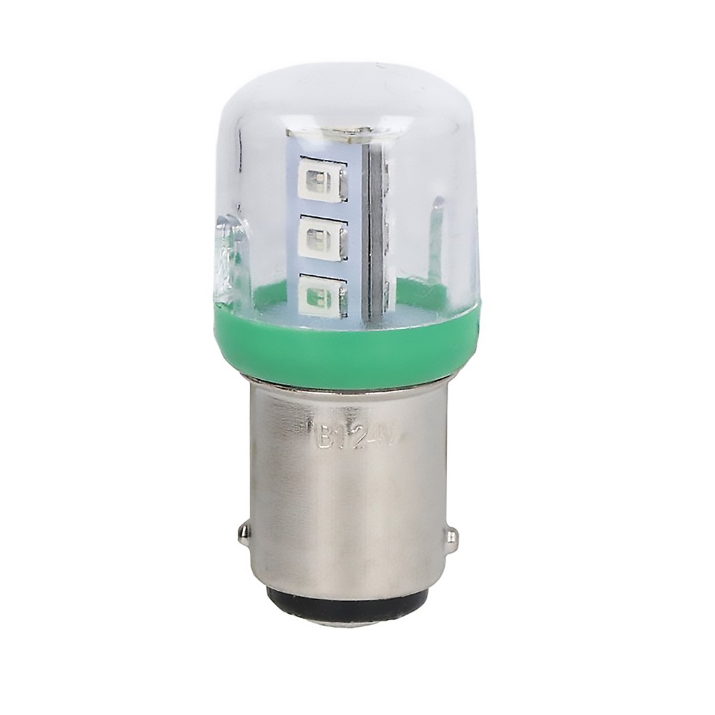 Green LED Bulb 110-120VAC for Signal Towers and Beacon Lights | SourceASI