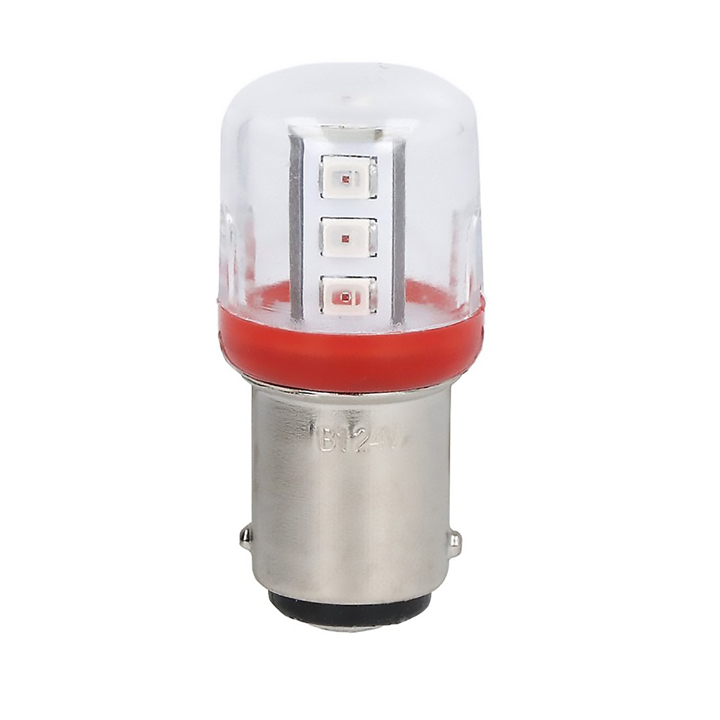 Red LED Bulb 110-120VAC for Signal Towers and Beacon Lights | SourceASI