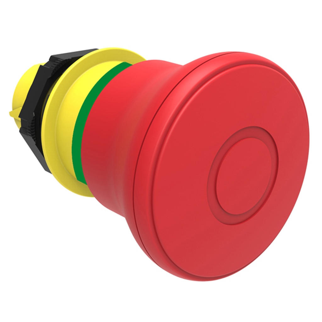 Emergency Stop Button, Latched/Maintained, Pull to Release, 40mm ...