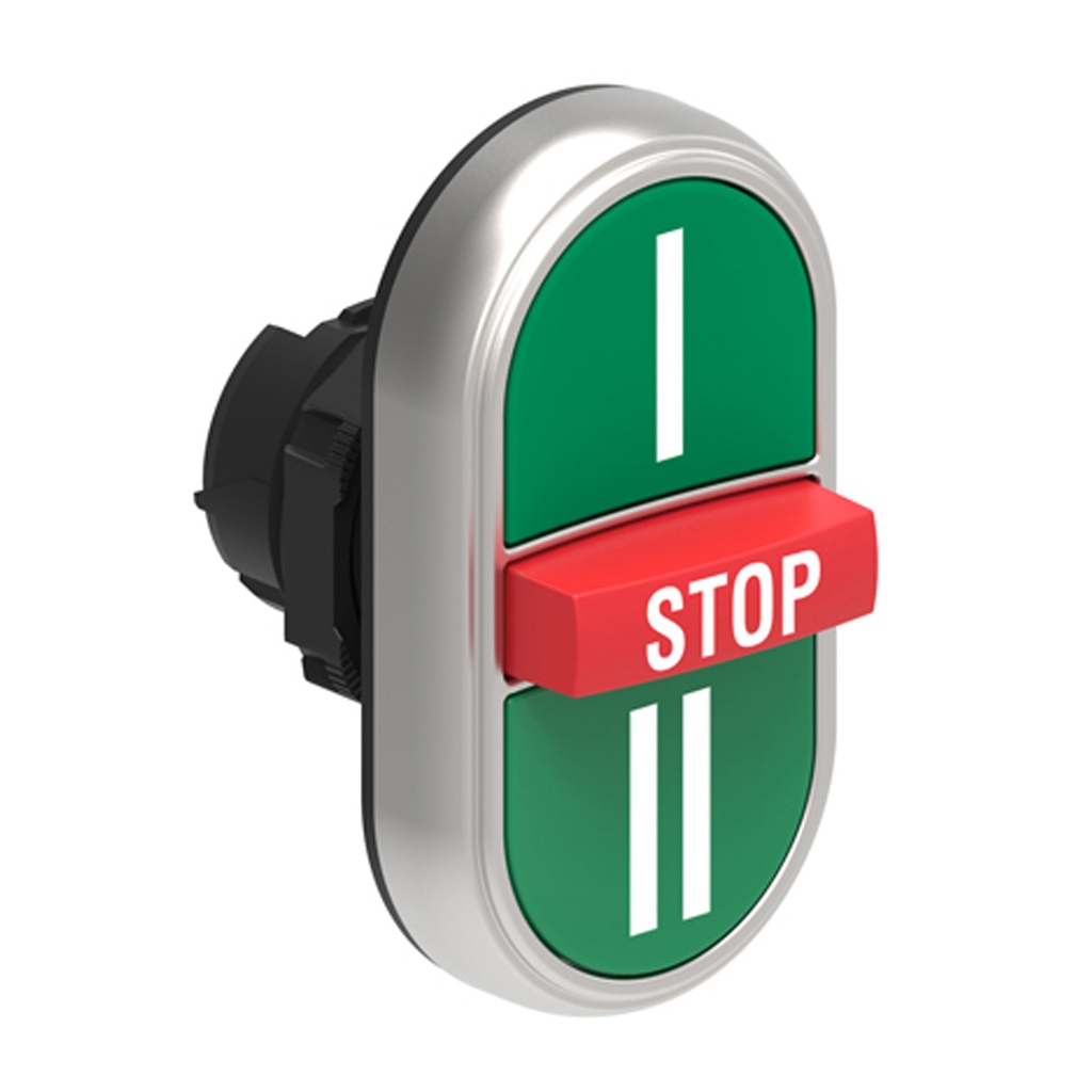 Start Stop Pause Switch-Momentary-I-Stop-II-22mm-Flush-Green-Red ...
