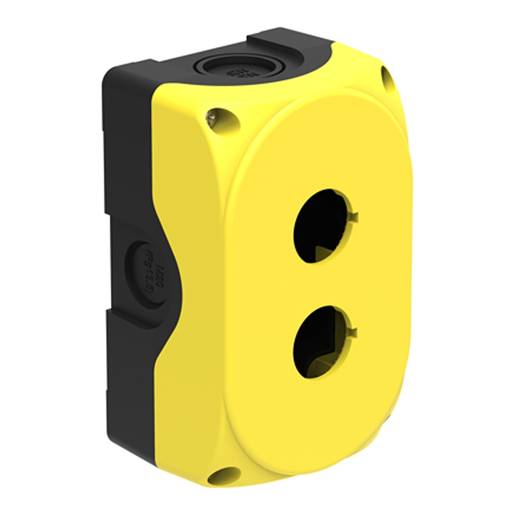 Plastic Control Station Enclosure, 2 Position, Waterproof, IP69K ...